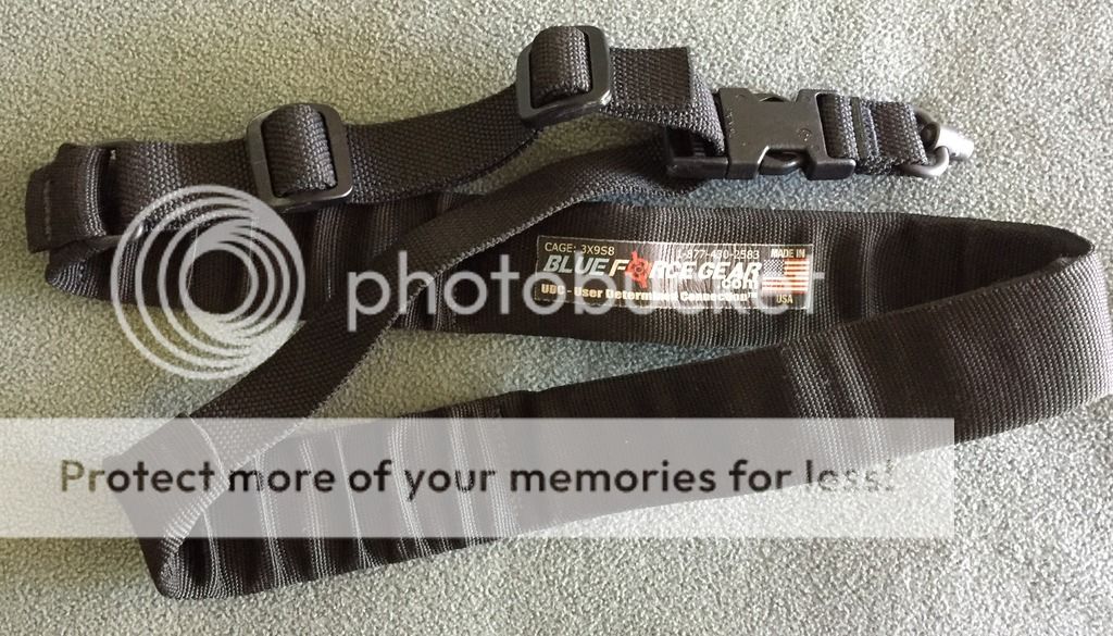 Blue Force Gear Vickers UDC Padded Bungee Single Point Sling w/qd ...