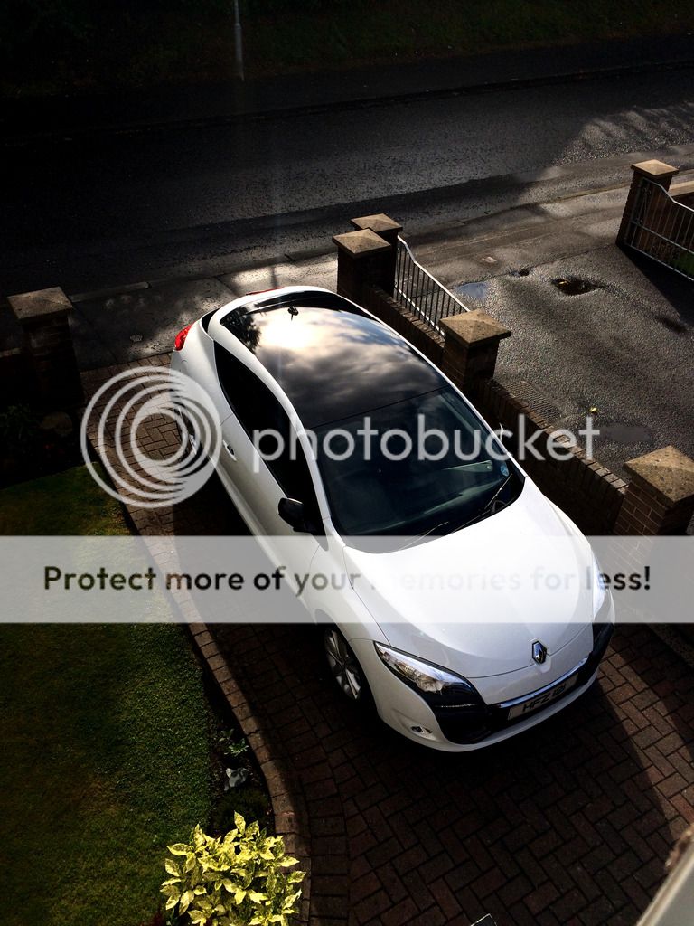 My new Artic White MK3 Megane Coupe *Modified* - The Mégane II Owners' Club